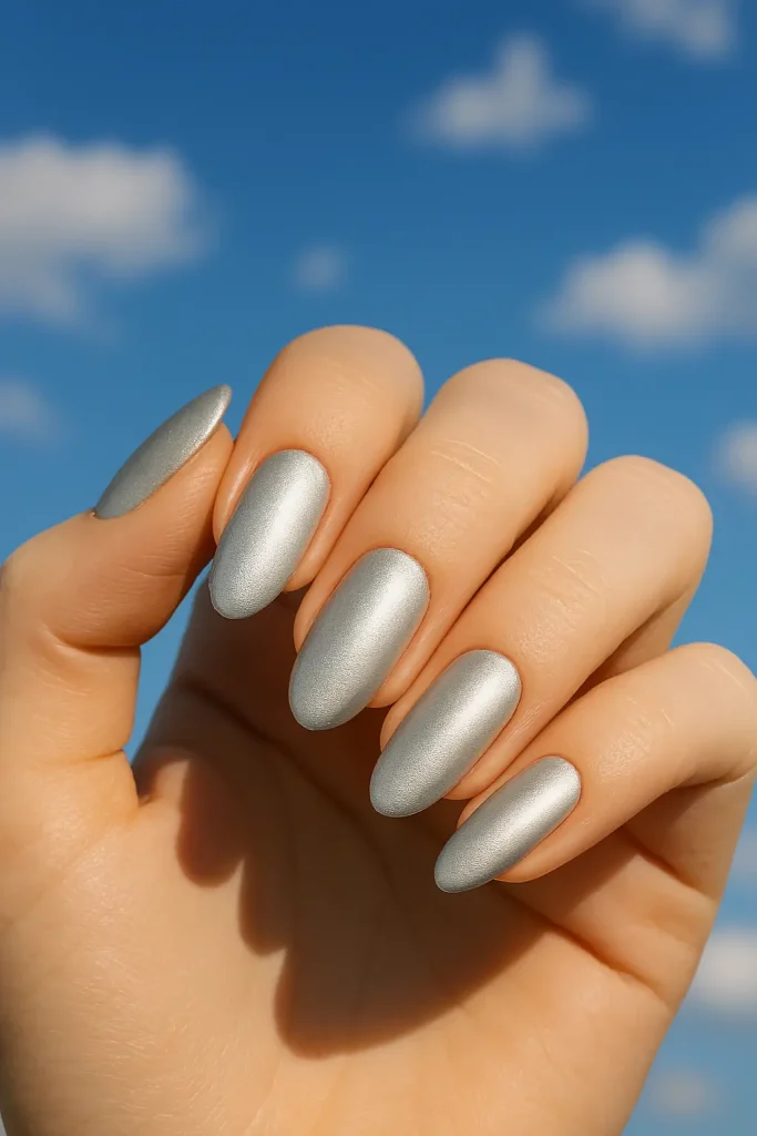 Silver Metallic Nails: Shine Bright with These Dazzling Manicure Ideas