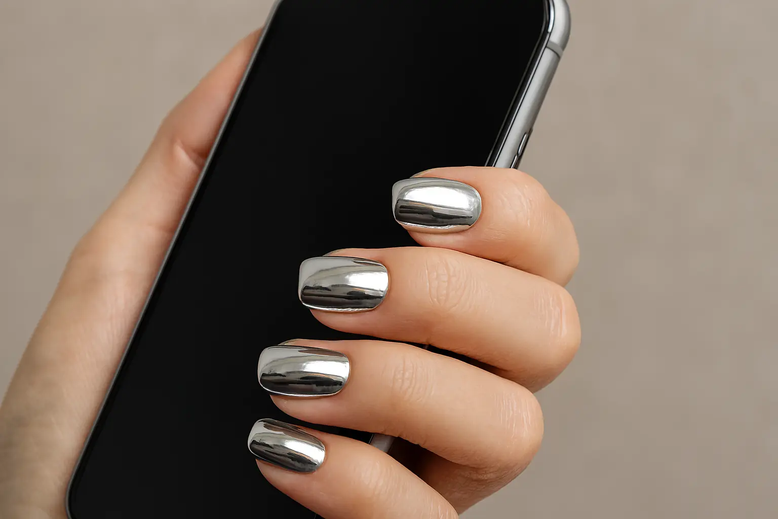 Silver Metallic Nails: Shine Bright with These Dazzling Manicure Ideas